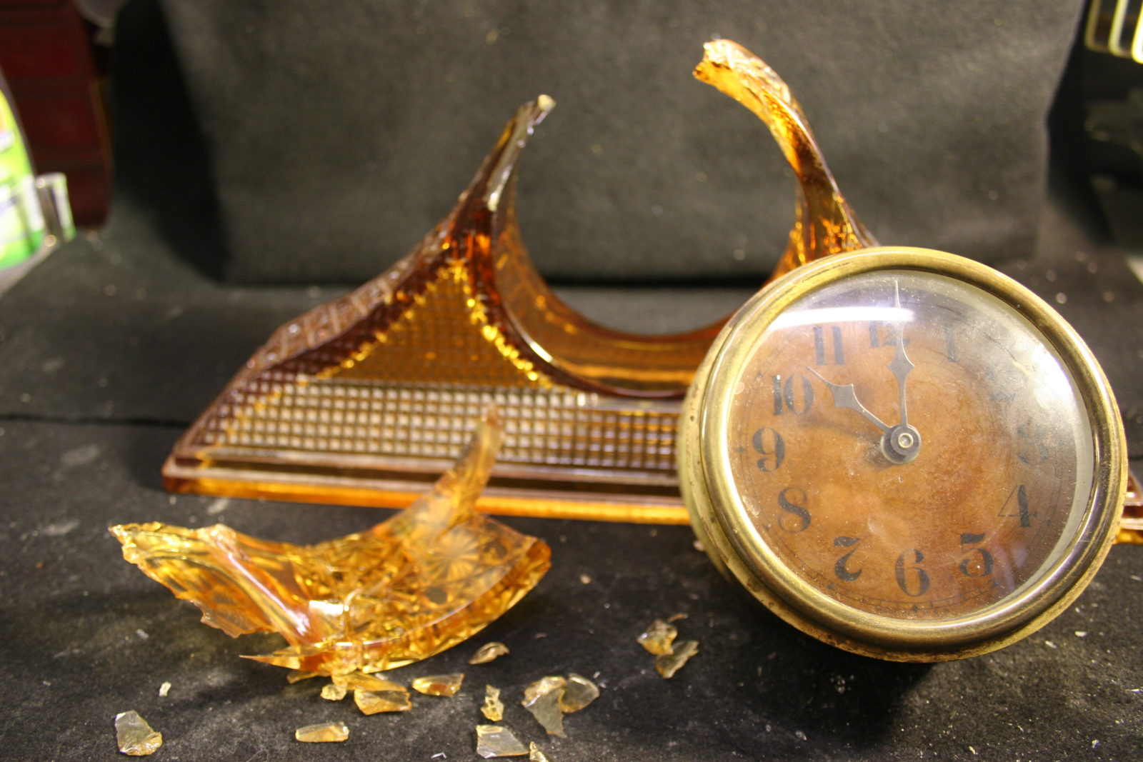 Beveled Glass for Clock - Project Repair Gallery | Bruening Glass Works