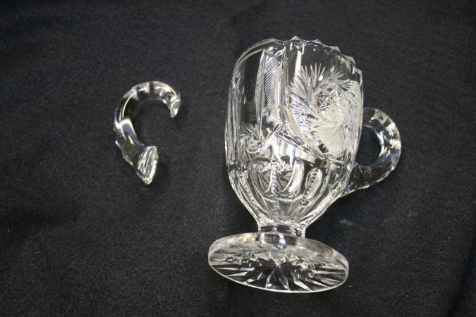 Broken glassware - Project Repair Gallery | Bruening Glass Works