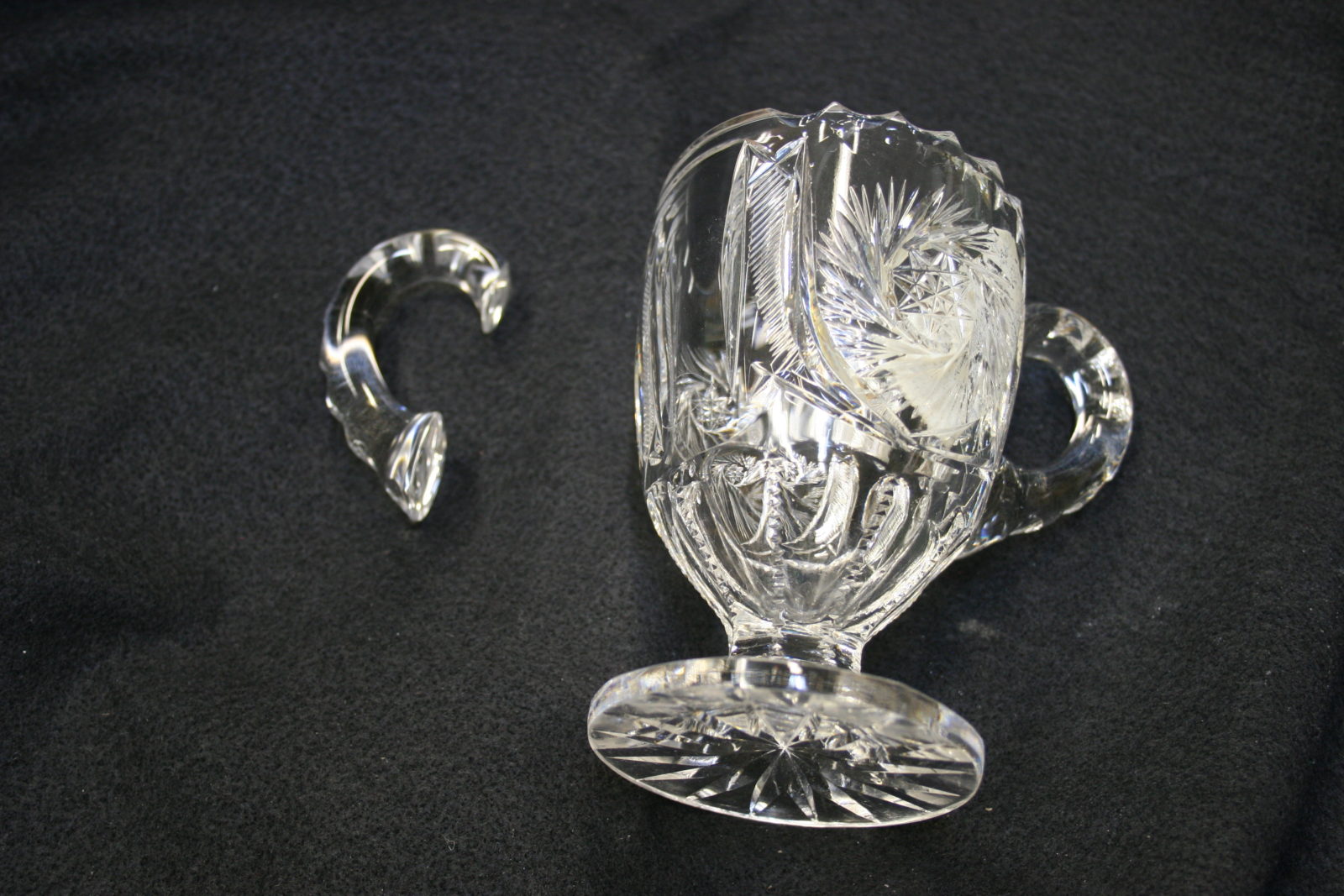 Broken glassware - Project Repair Gallery | Bruening Glass Works