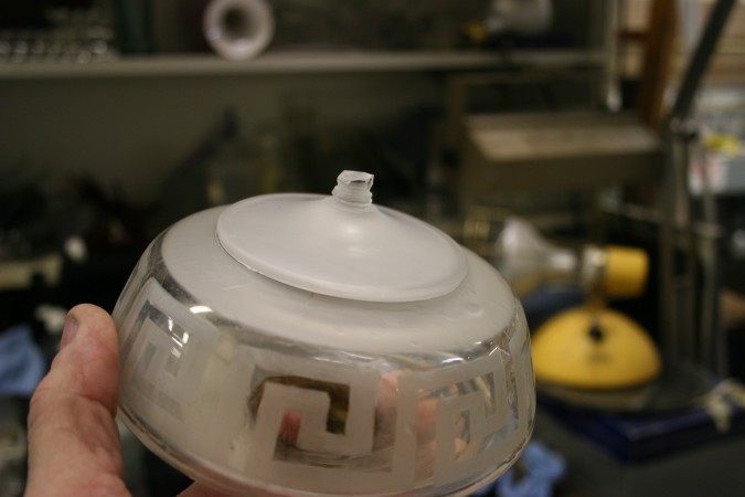 Antique Lamp Repair - Project Repair Gallery | Bruening Glass Works