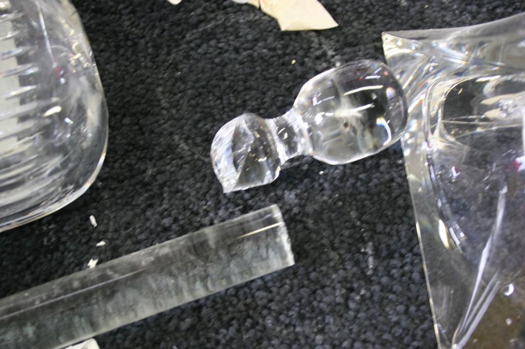 Broken Decanter Repair - Project Repair Gallery | Bruening Glass Works