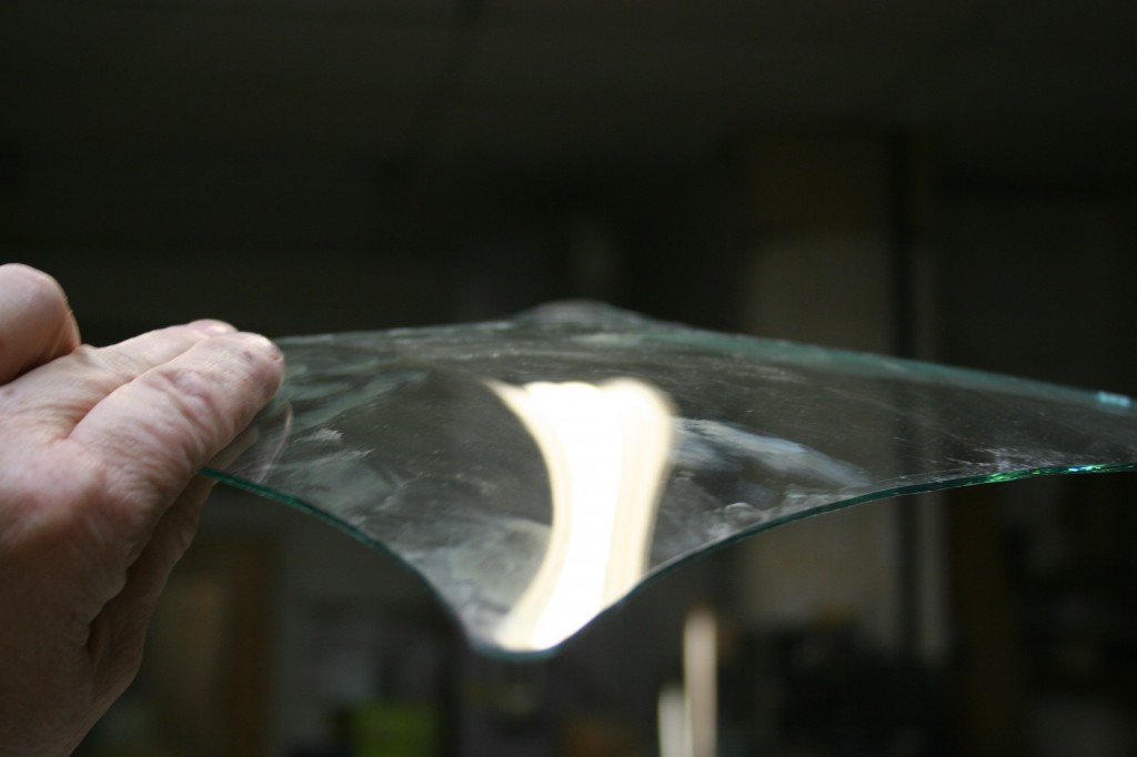 convex bubble glass for antique cabinet door | Bruening Glass Works