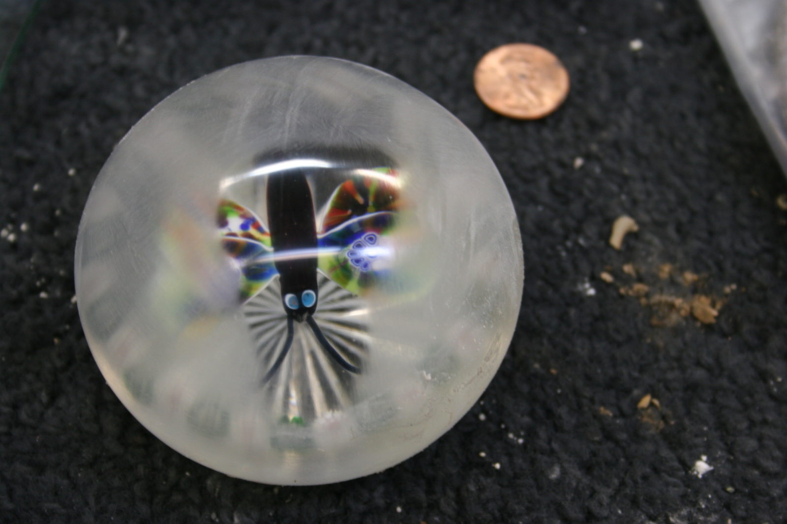 Antique Glass Paper Weight Repair | Bruening Glass Works