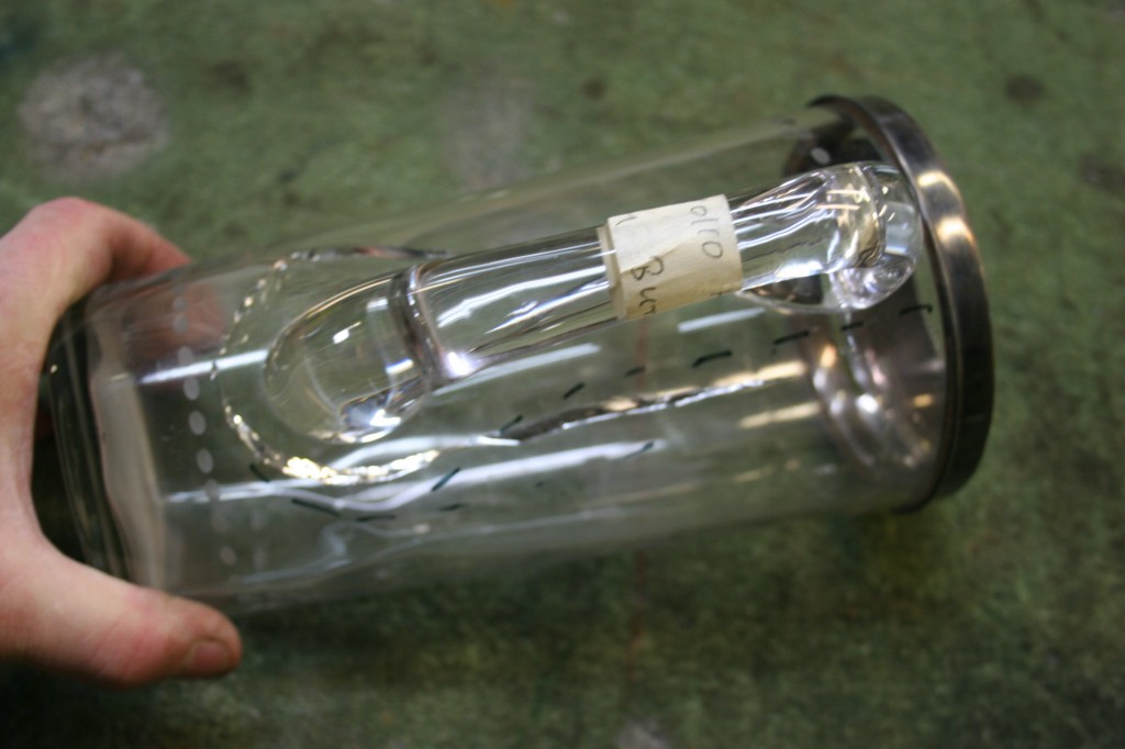 crystal repair chipped and cracked pitcher | Bruening Glass Works