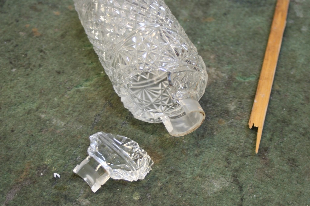 Antique Bottle Repair - Project Repair Gallery | Bruening Glass Works