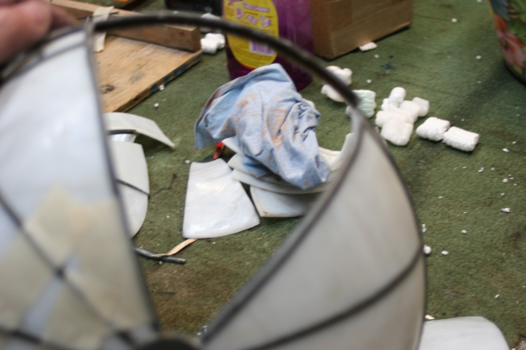 Antique lamp repair - Project Repair Gallery | Bruening Glass Works