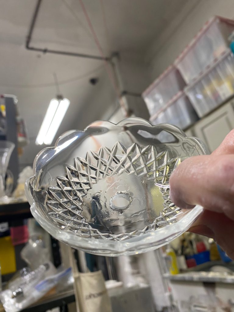 Bobaches Boboches Bobeches - Project Repair Gallery | Bruening Glass Works