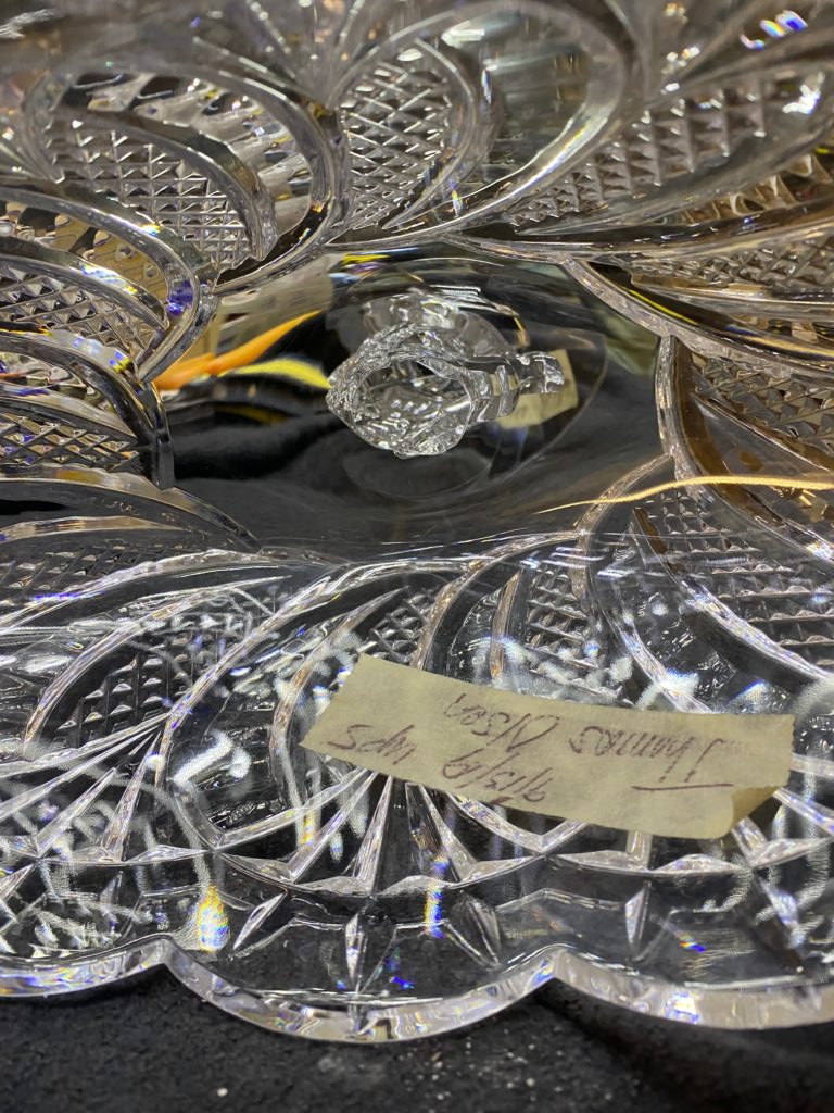 Antique Glass Repair - Project Repair Gallery | Bruening Glass Works
