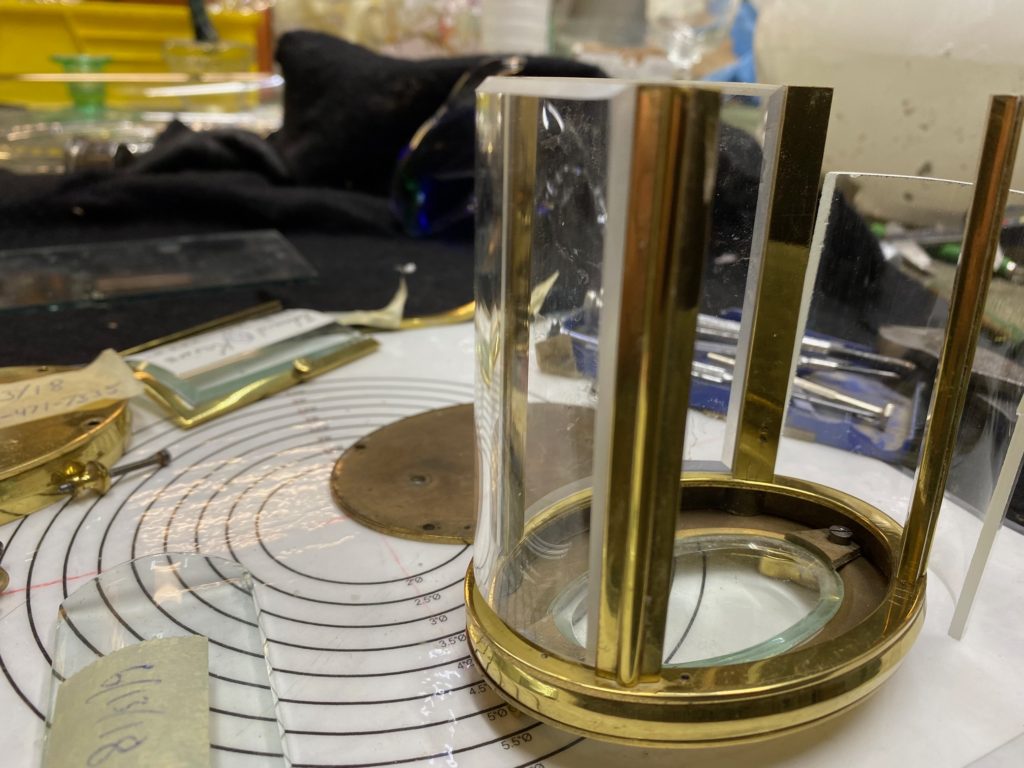 Beveled Glass for Clock - Project Repair Gallery | Bruening Glass Works